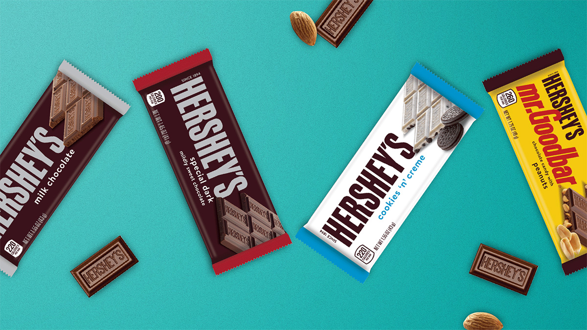 Hershey's Luscious New Look Touts Taste—and Triumphs