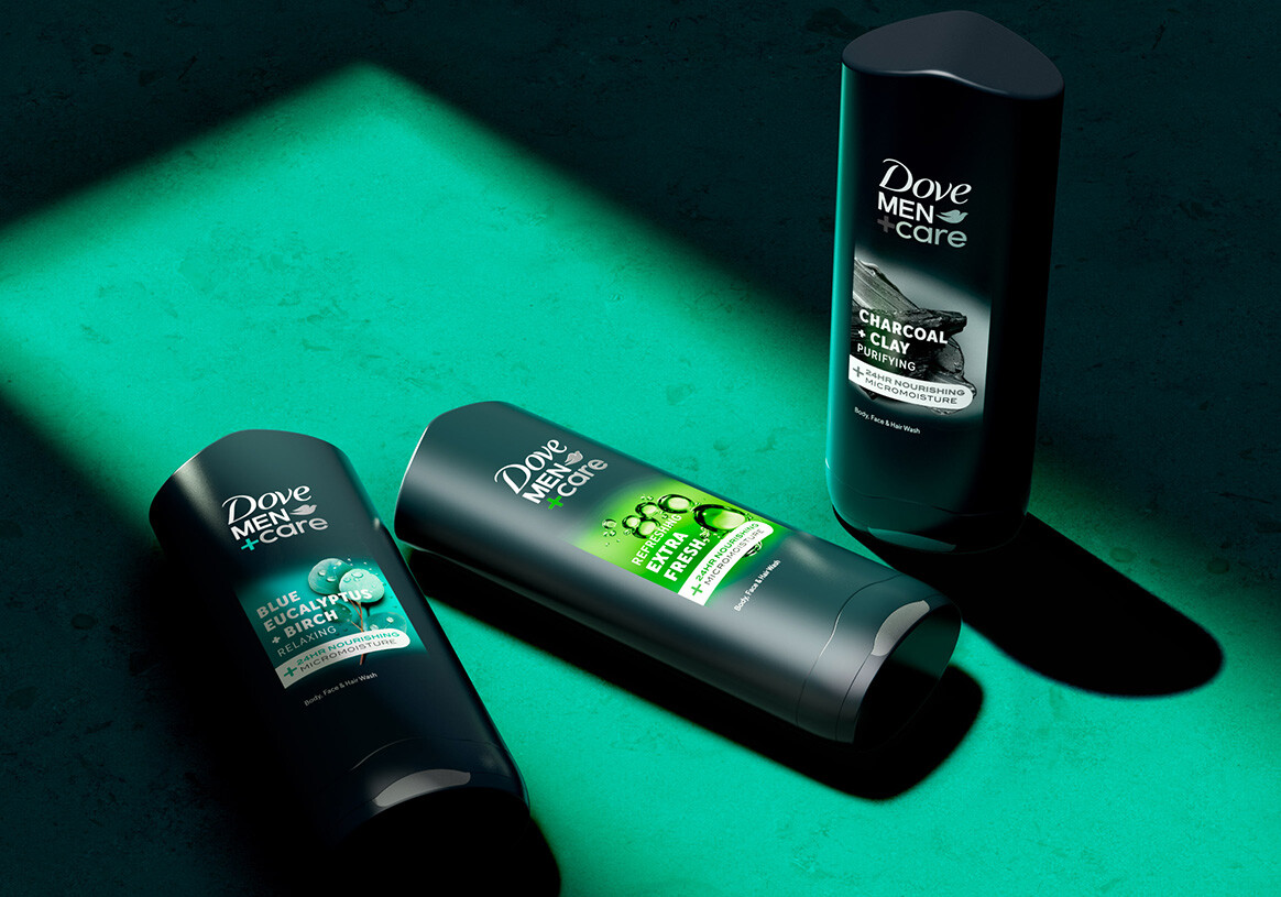 Dove Men+Care Body Wash Cleans Up (Again) with Evolved Design