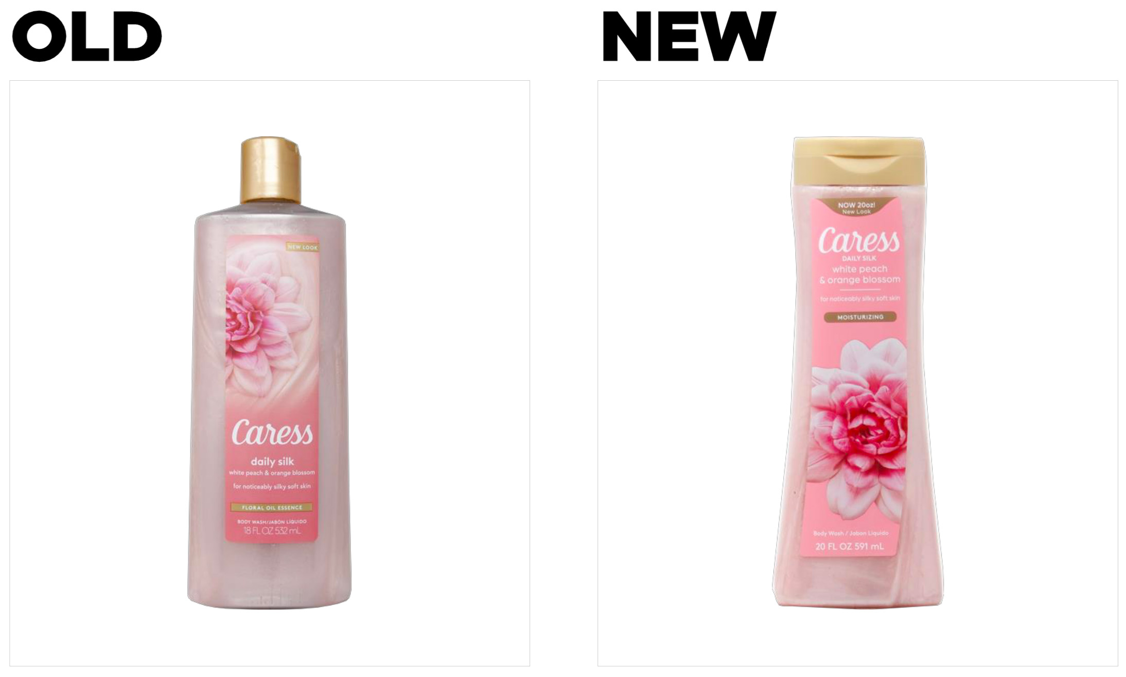 Redesign of the Month: Caress Body Wash