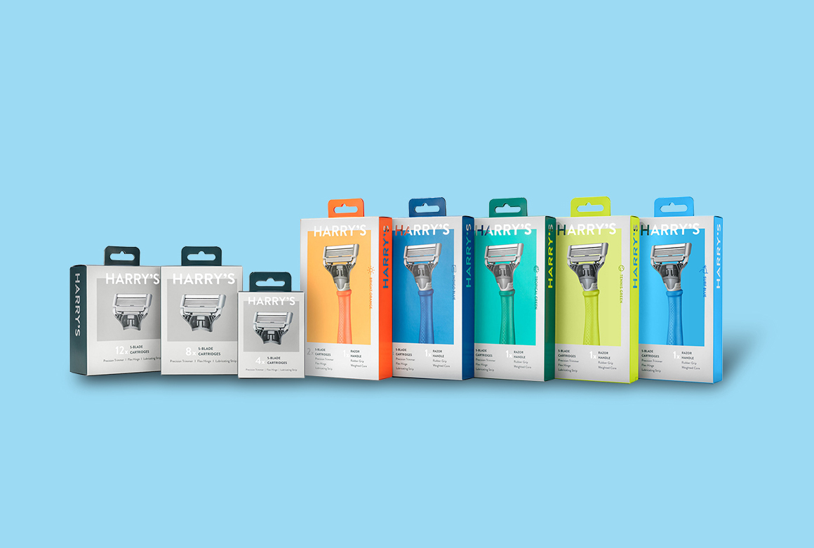 Redesign of the Month: Harry's Razors